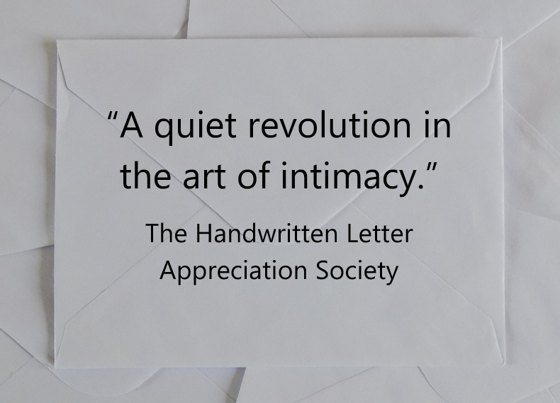 Adventures in Letter Writing No. 38: Want to join the revolution (with ...