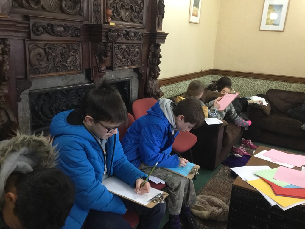 Letter Writing Day at Leeson House Field Studies Centre – The ...