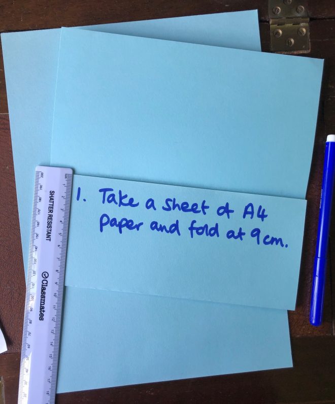 Adventures in Letter Writing No. 80: Template for Homemade Aerogrammes ...