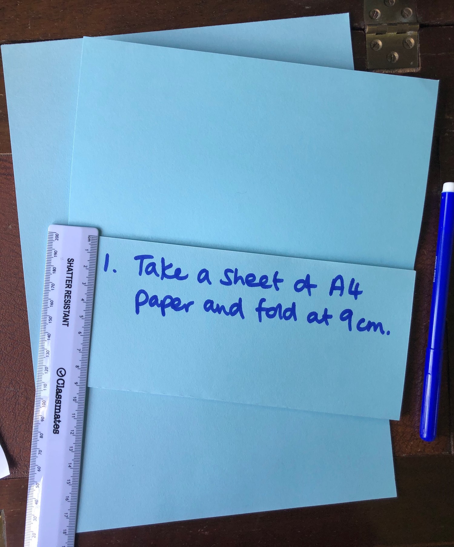 Adventures in Letter Writing No. 80: Template for Homemade Aerogrammes ...