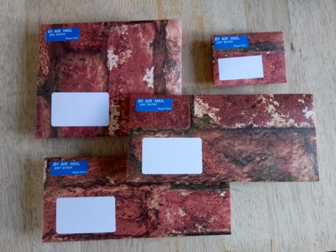 Adventures in Letter Writing No. 80: Template for Homemade Aerogrammes ...