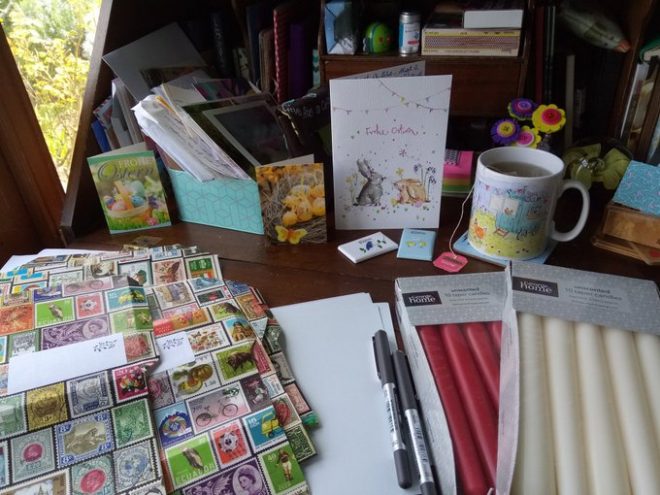 Adventures in Letter Writing No. 80: Template for Homemade Aerogrammes ...