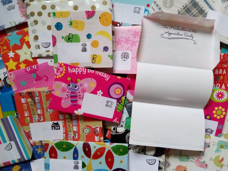 Adventures in Letter Writing No. 80: Template for Homemade Aerogrammes ...